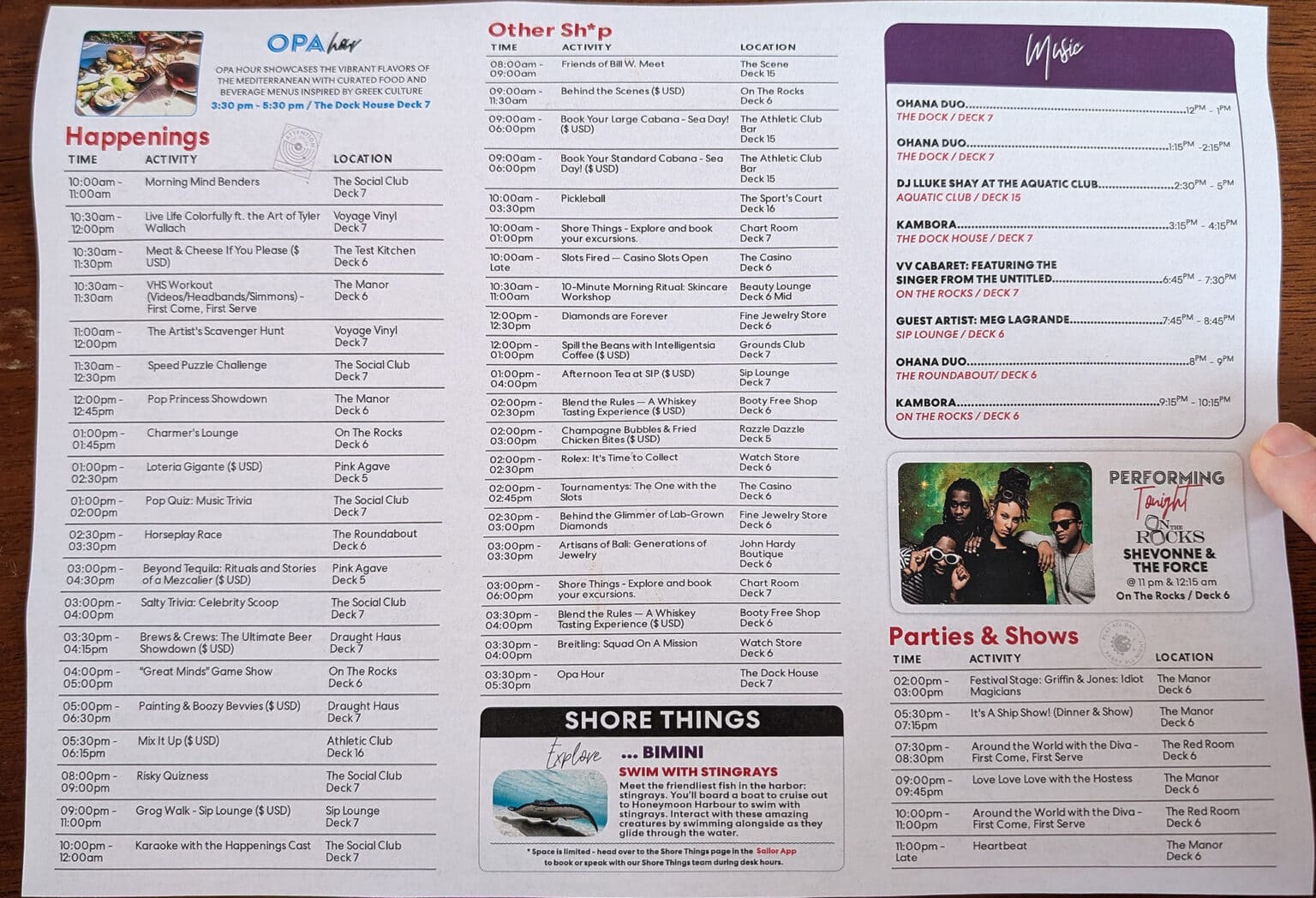 Virgin Voyages Valiant Lady – Cruise Blog – Day 4 – Sea Day - Cruise ...