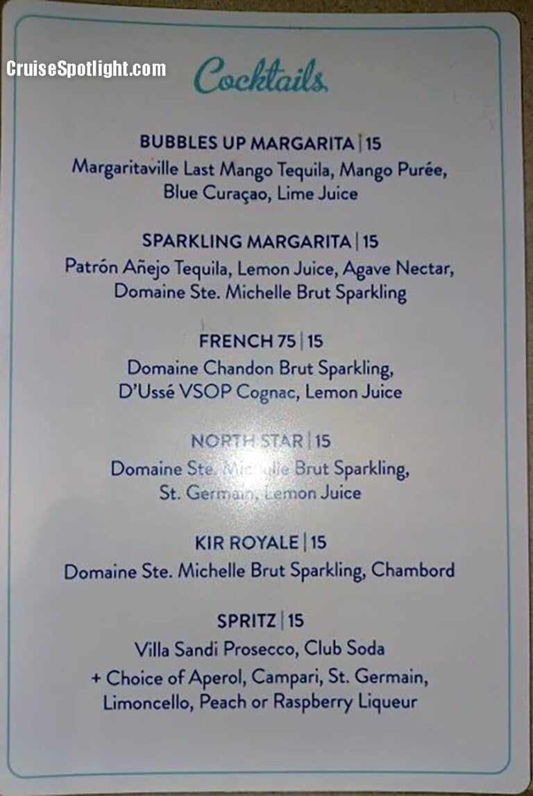 Margaritaville at Sea Islander Bars (With Menus and Prices) - Cruise ...