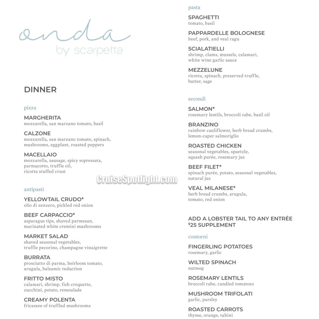 All About Norwegian's Onda by Scarpetta - Cruise Spotlight