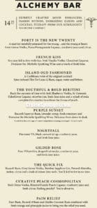 Carnival Freedom Bars (With Menus and Prices) - Cruise Spotlight