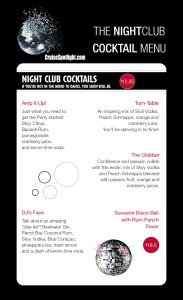 Carnival Paradise Bars (With Menus and Prices) - Cruise Spotlight