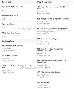 Royal Caribbean Quantum of the Seas Bars (With Menus and Prices ...