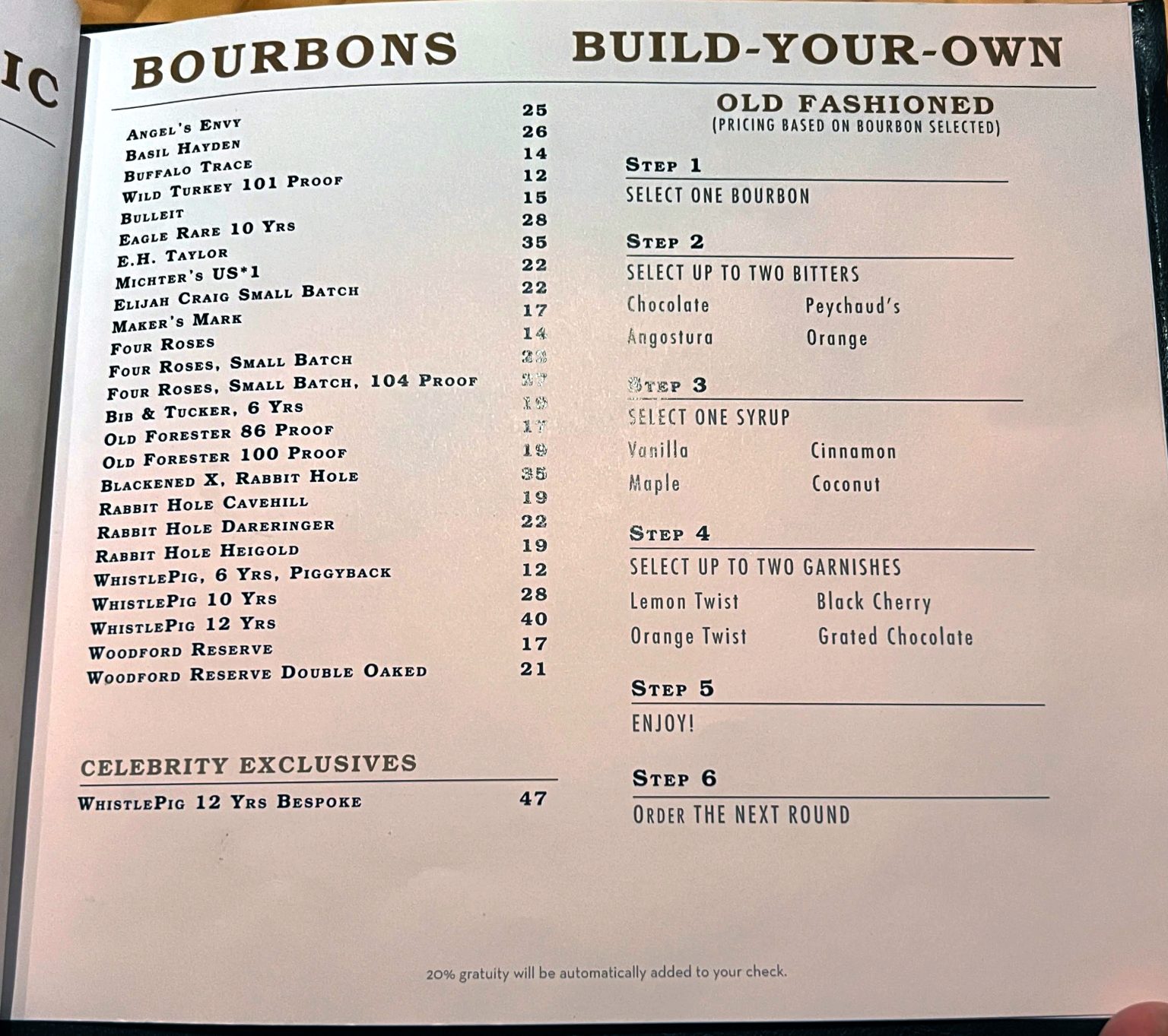 Celebrity Ascent Bars (With Menus and Prices) - Cruise Spotlight
