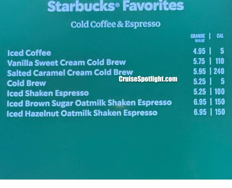 Norwegian Gem Bars (With Menus and Prices) - Cruise Spotlight