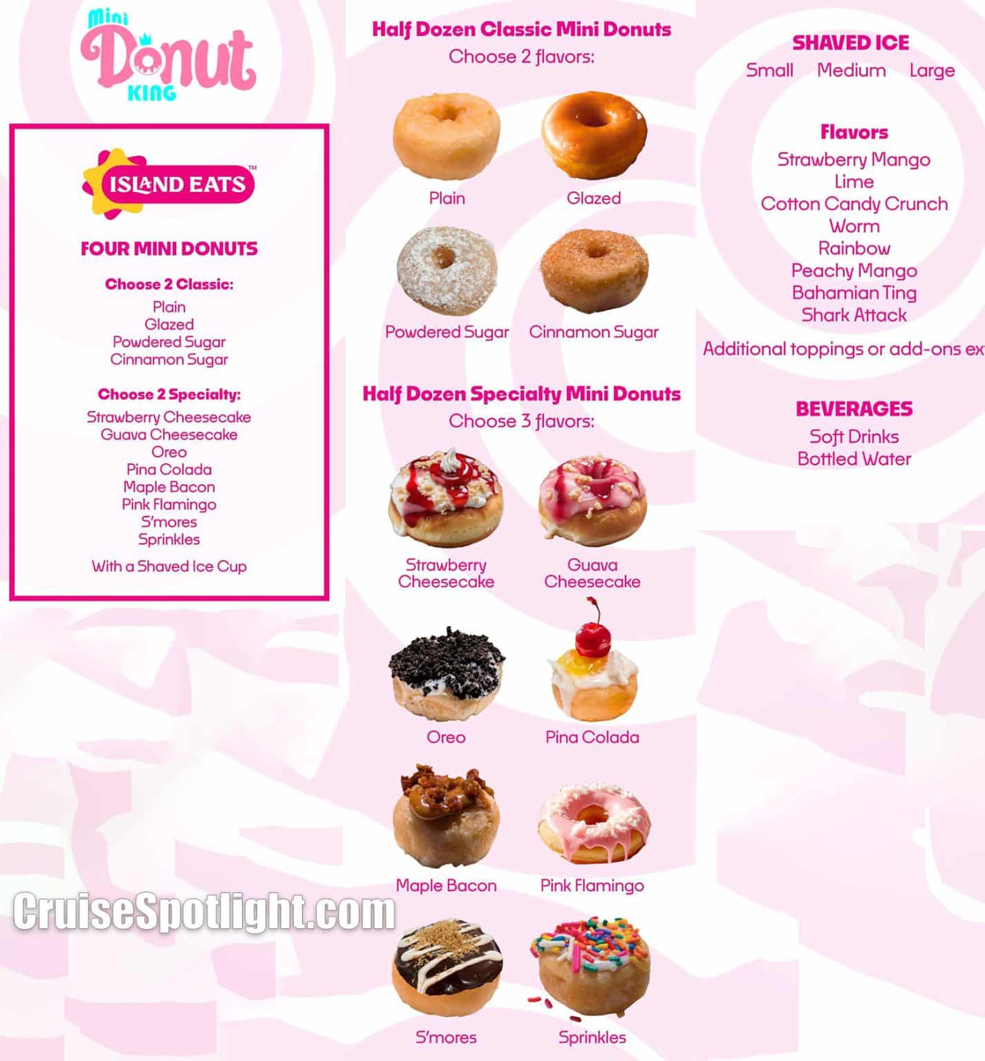 A Look at Celebration Key's Food Offerings - Cruise Spotlight