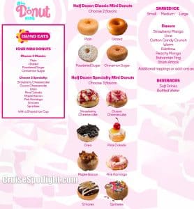 A Look at Celebration Key's Food Offerings - Cruise Spotlight