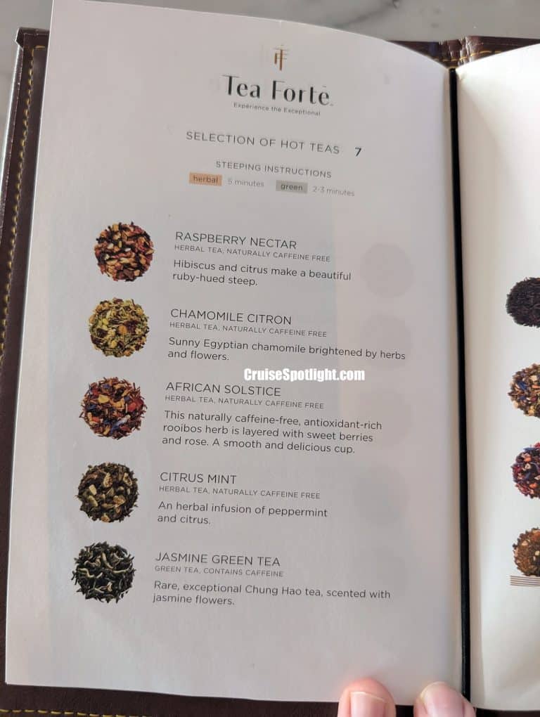 Celebrity Reflection Bars (With Menus and Prices) - Cruise Spotlight