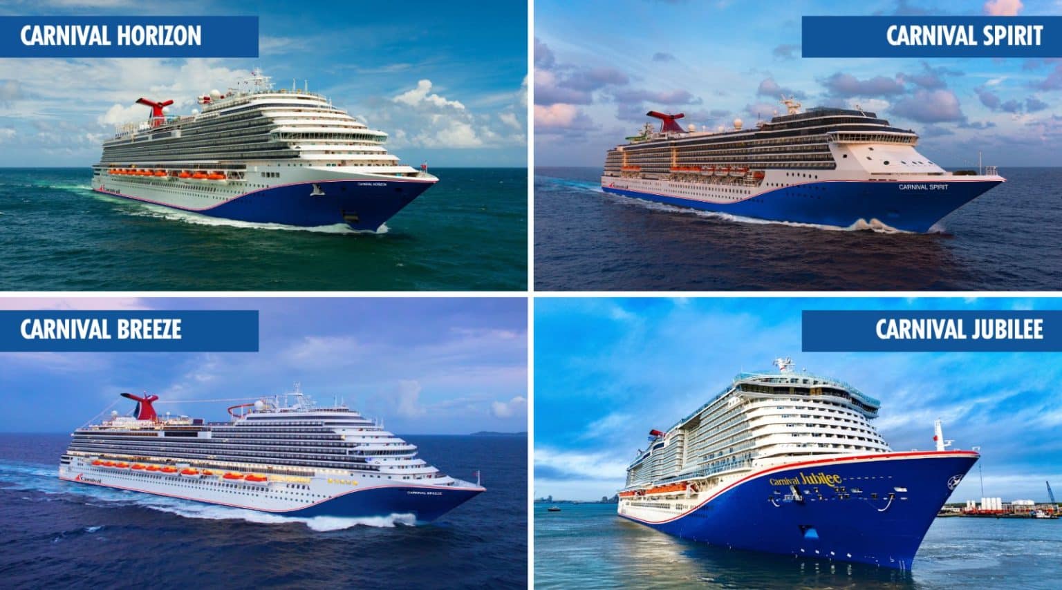 Carnival Magic vs Carnival Horizon - Ship Comparison