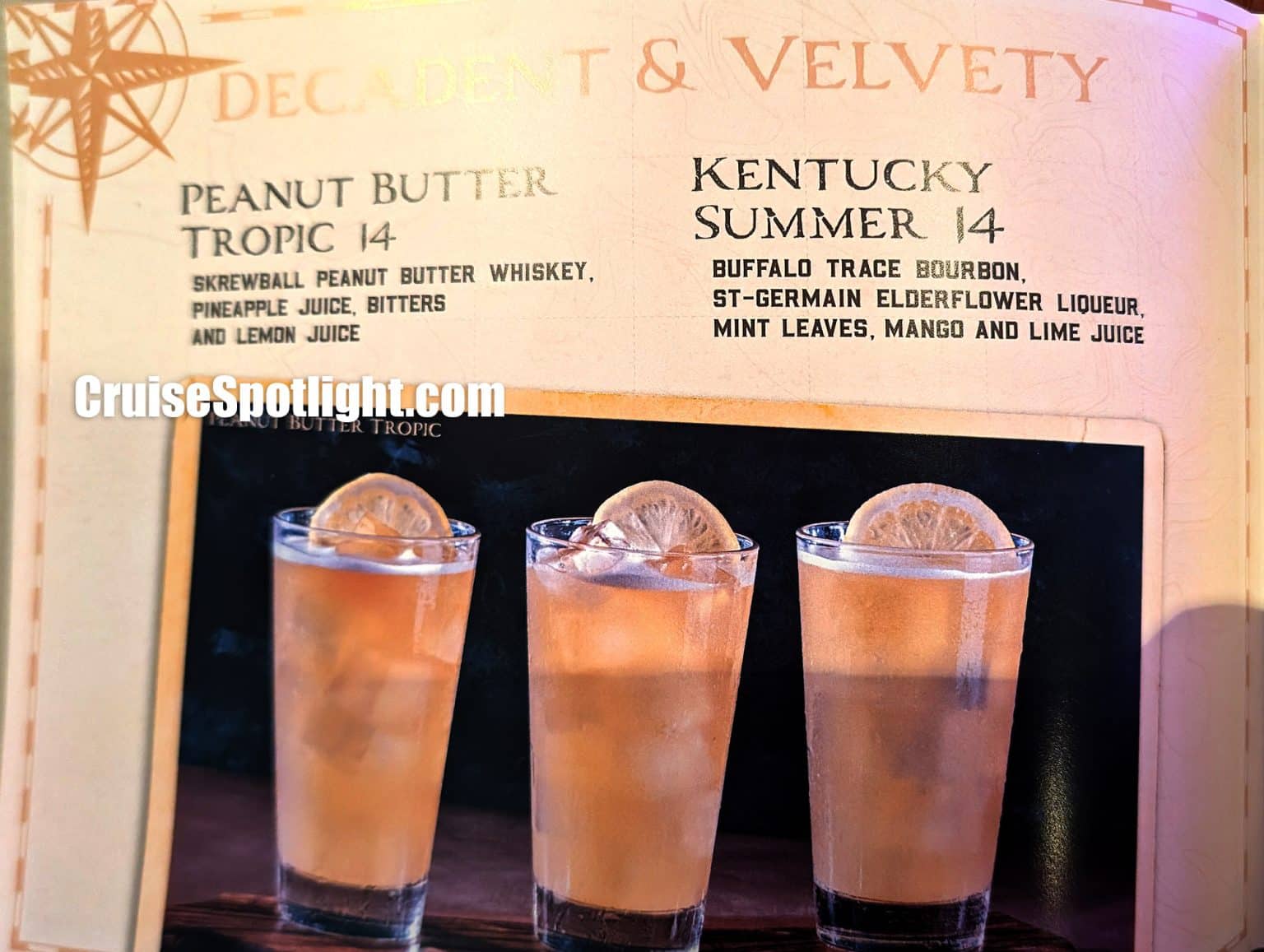 Royal Caribbean Explorer of the Seas Bars (With Menus and Prices ...