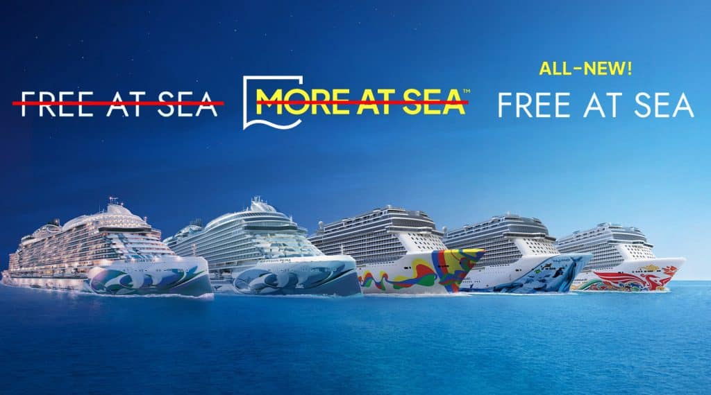 Norwegian Says Goodbye to "More at Sea," Hello to "Free at Sea ...
