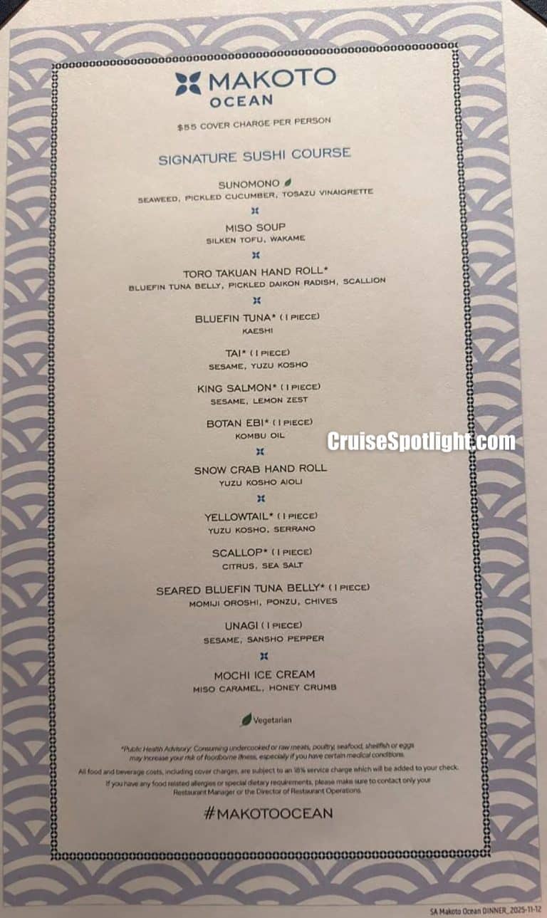 All About Princess Cruises' Makoto Ocean - Cruise Spotlight